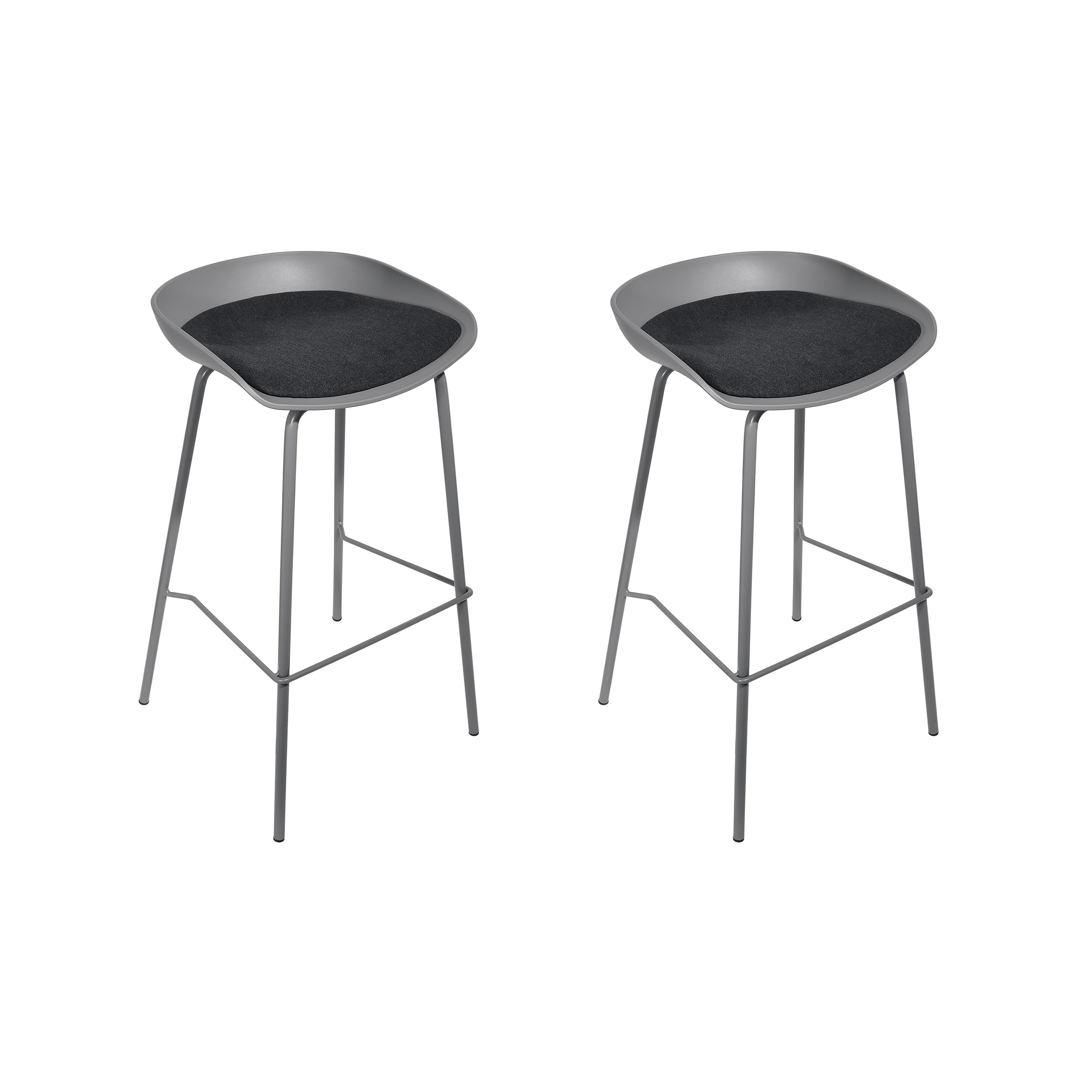 Tabouret de bar - HOME DECO FACTORY - HELLA - Contemporain ...