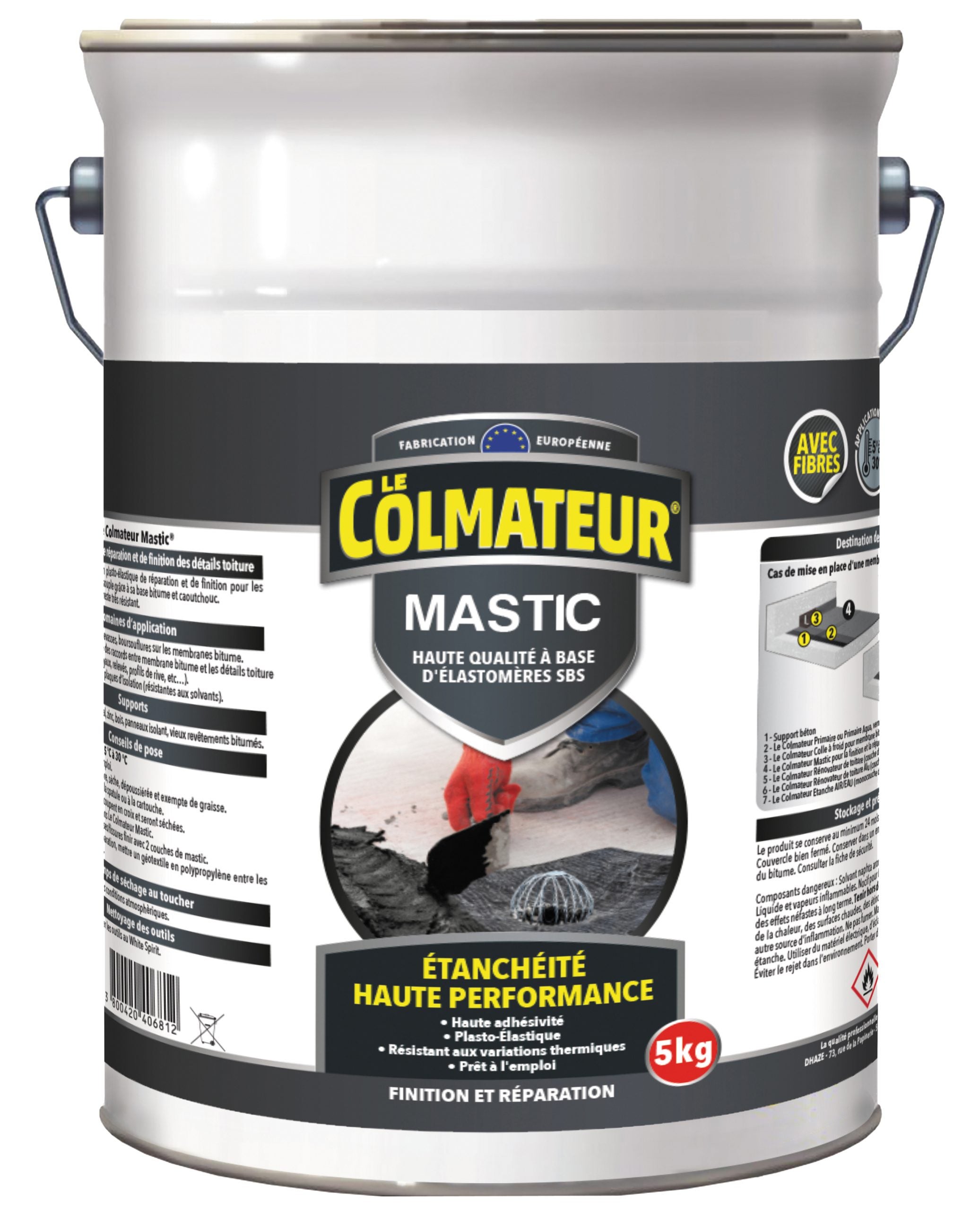 LE COLMATEUR MASTIC 5 KG | Leroy Merlin