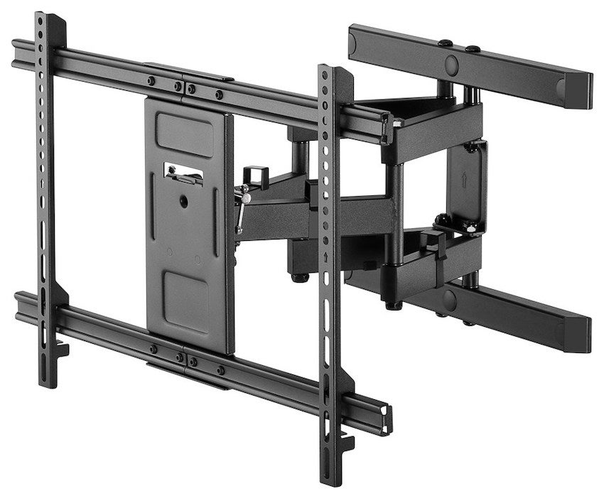 Support mural tv full motion orientable professionnel 37 à 70 ...