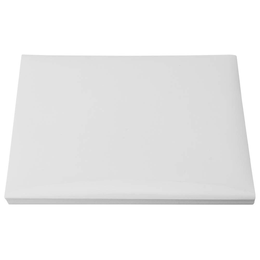 100 feuilles de papier autocollant format A4, papier autocollant ...