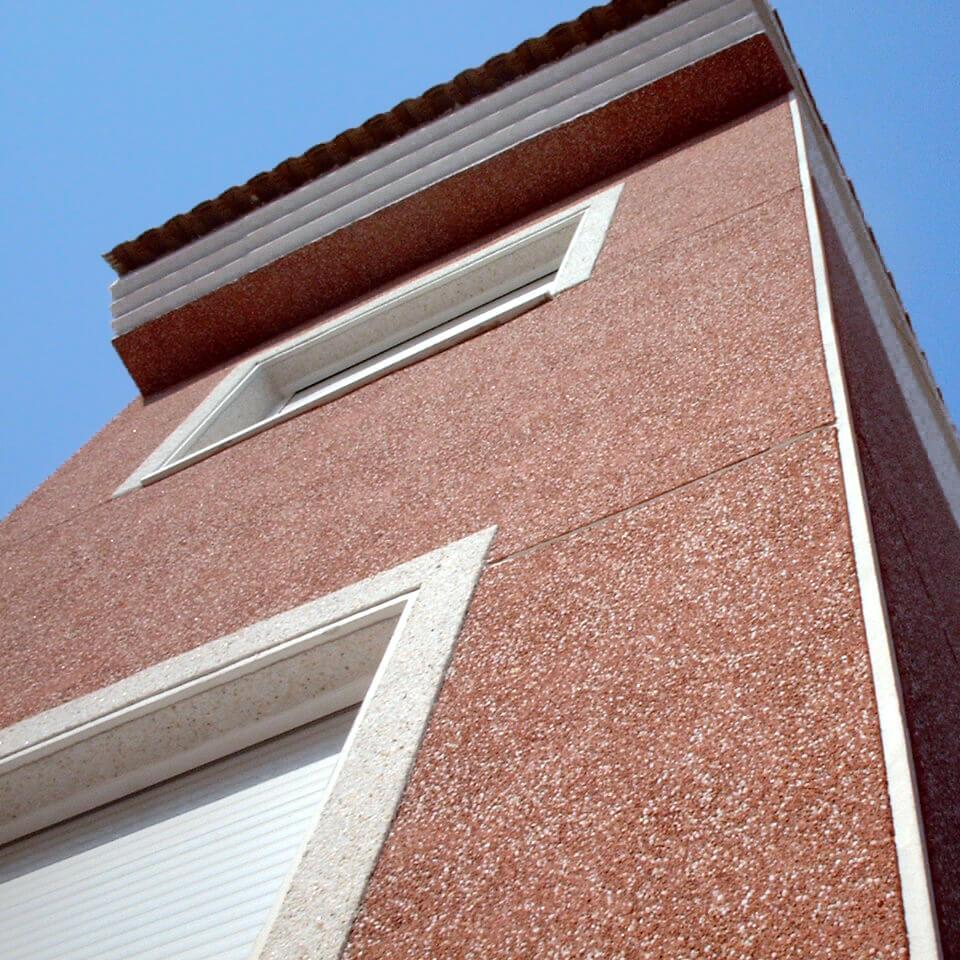 Mortier monocouche de granulats projetés pour façades Big bag 1.000 kg ...