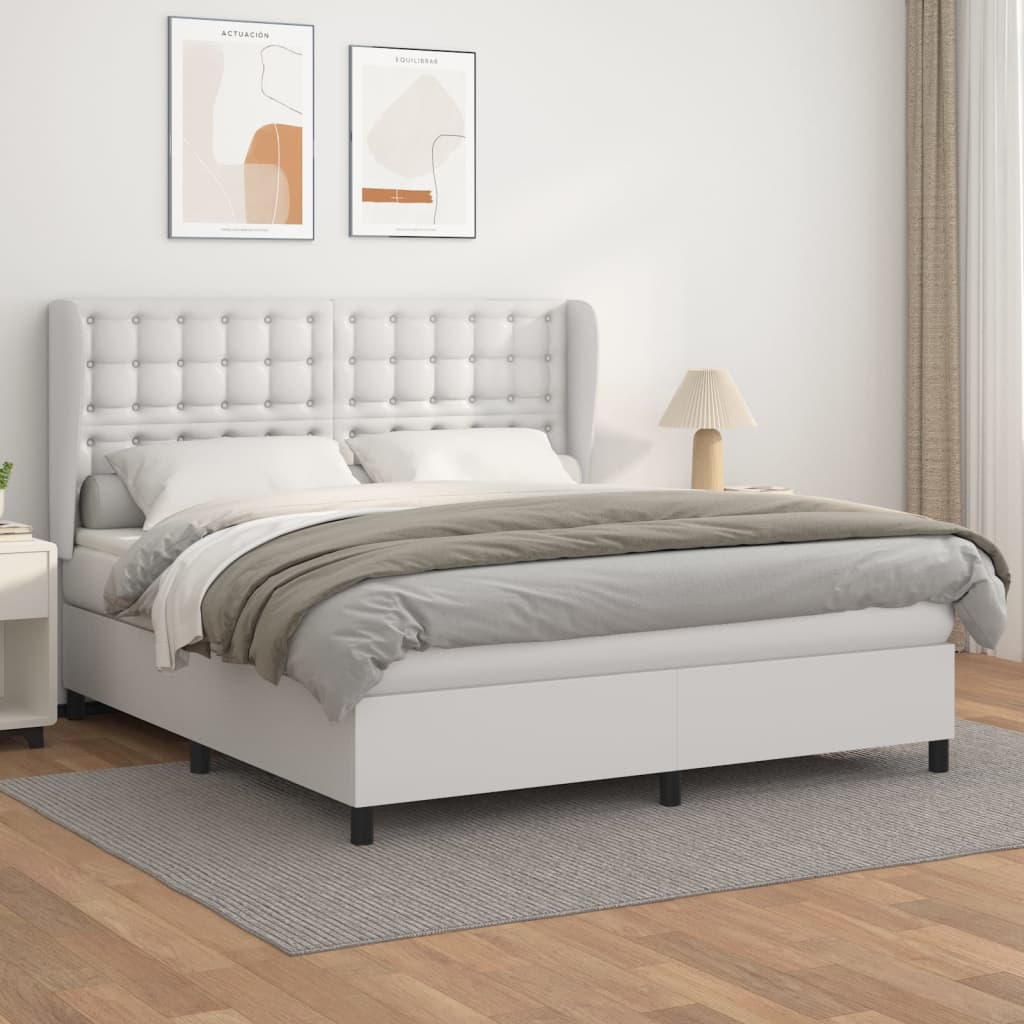Cama matrimonial | Cama para adultos | Cama box spring con colchón ...