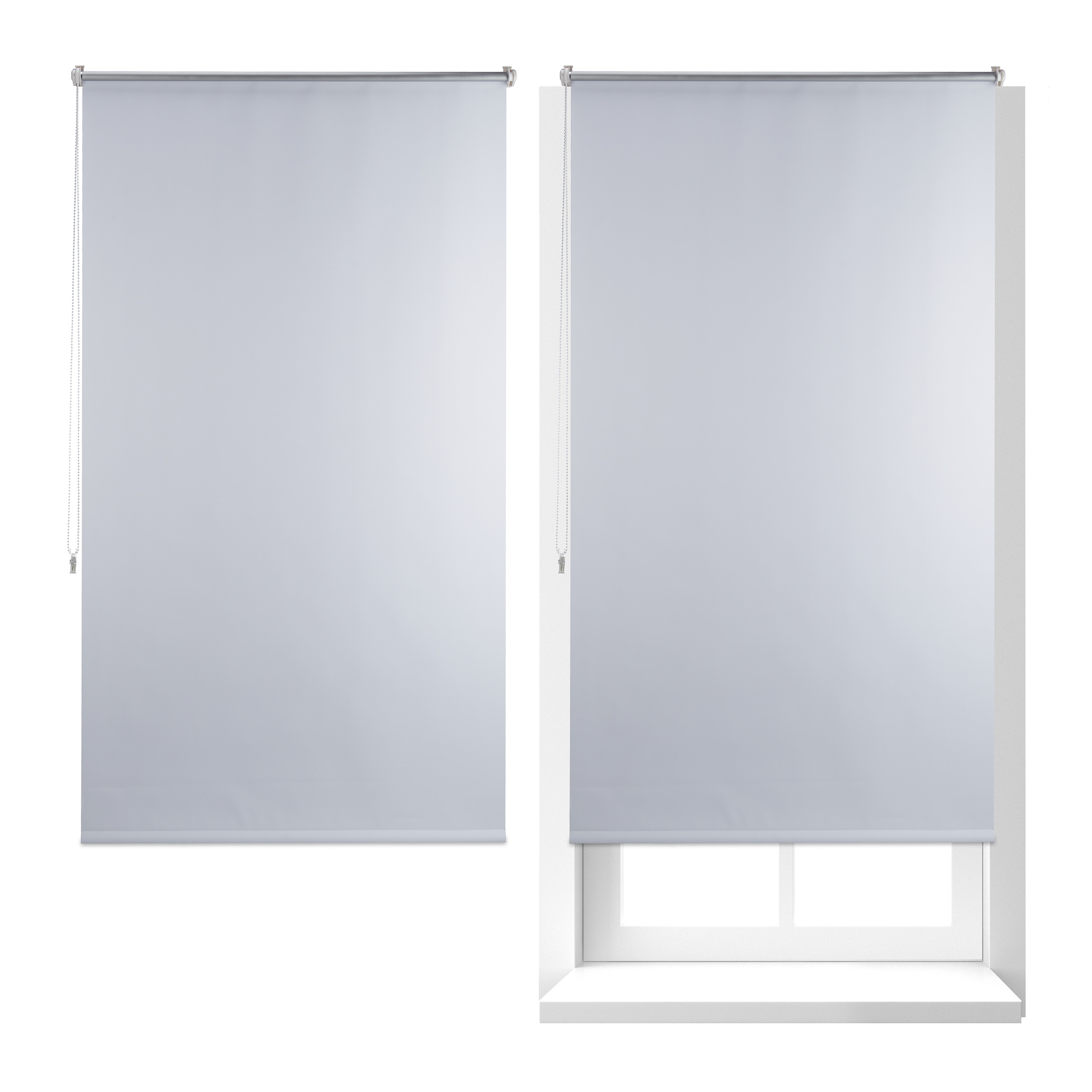 2x Tenda a Rullo Oscurante, 90x160 cm, Tendina Termica, Isolante ...