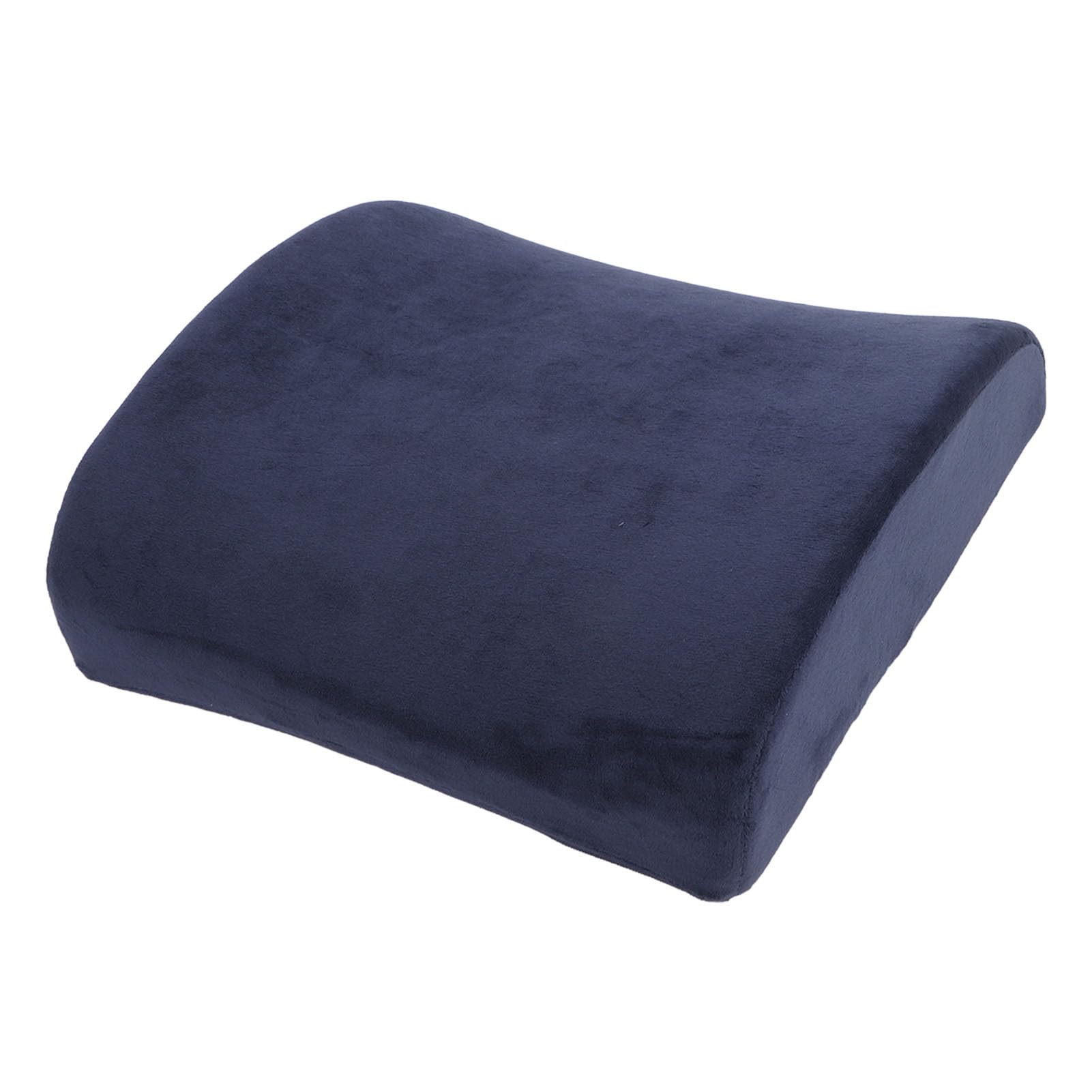 Coussin de soutien lombaire en peluche de couleur pure, design ...