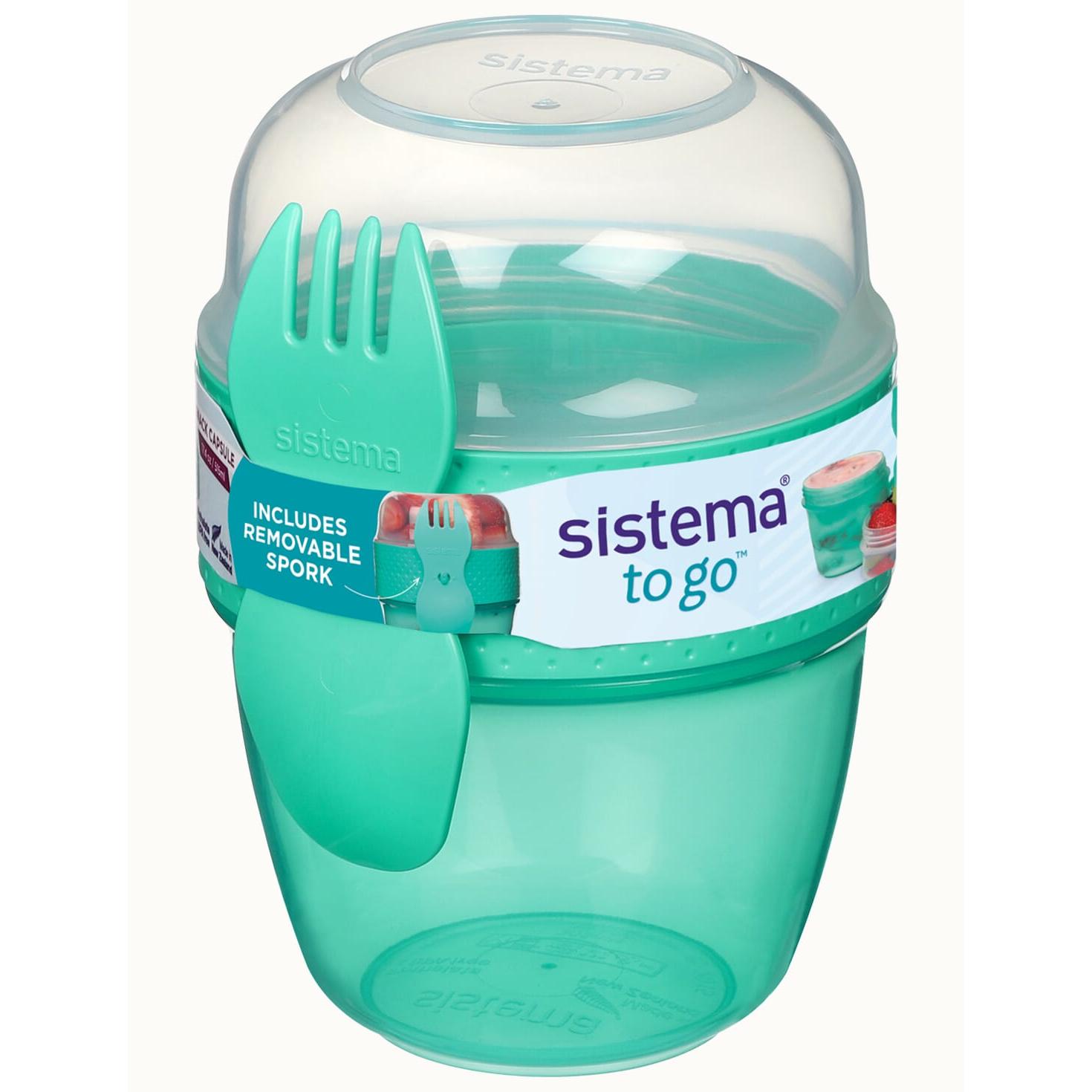 Sistema To Go Snack Capsule + Forchetta-Cucchiaio 515 ml | Leroy Merlin