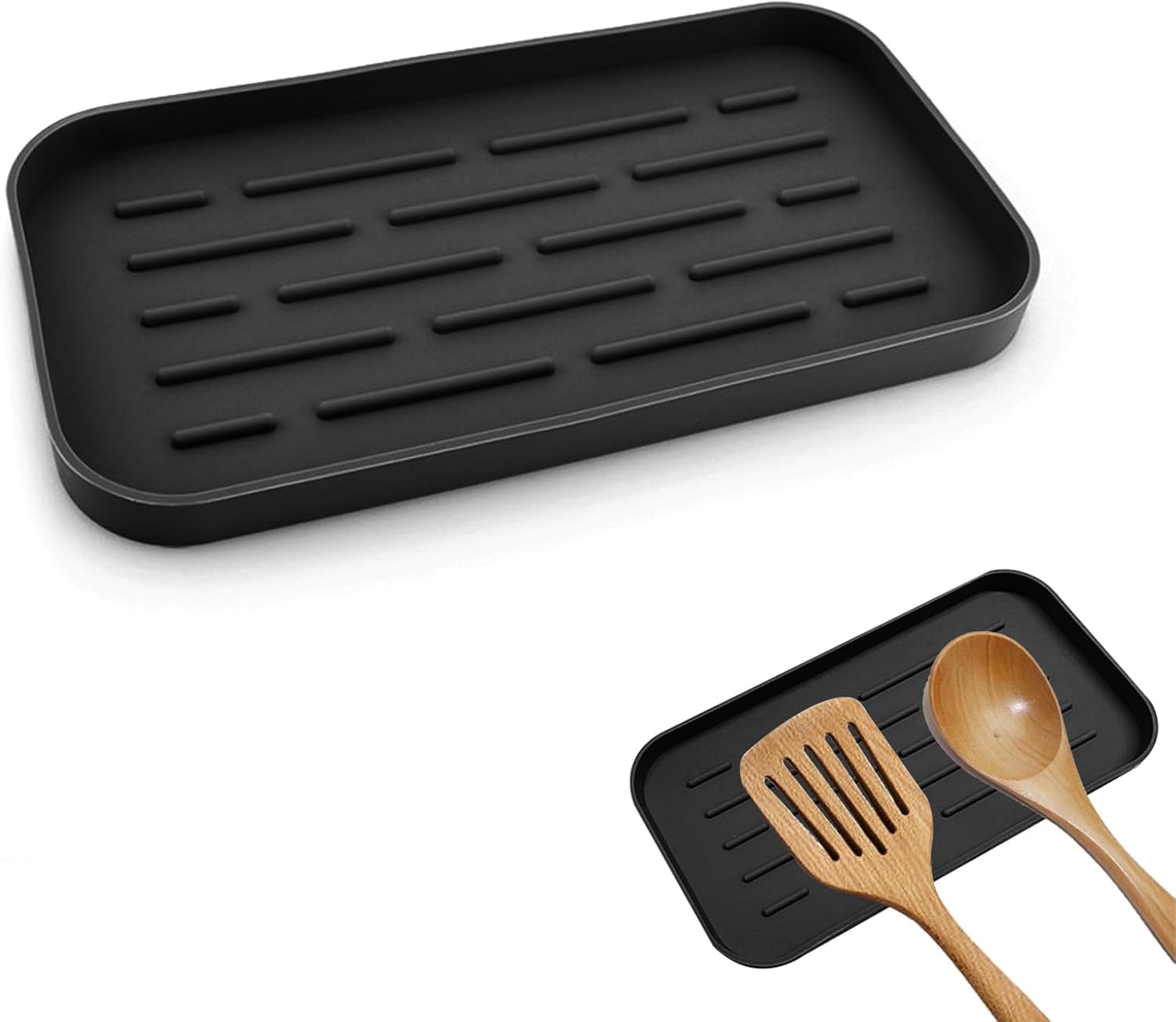 Repose cuillère cuisine – silicone fonctionnel – comptoir, table ...