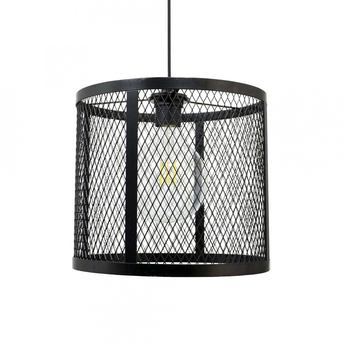 C-Création - Suspension en métal grillagé - NELEM | Leroy Merlin