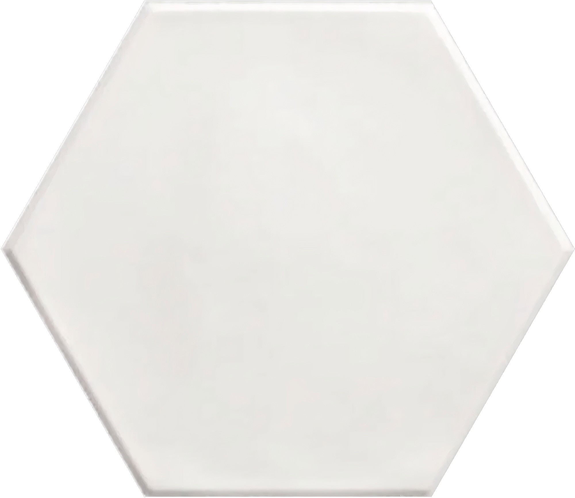 Carrelage hexagonal Hexo blanc 15x17 cm | Leroy Merlin
