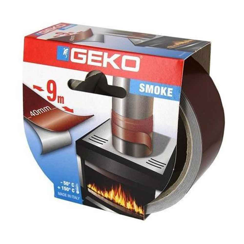 CINTA ALUMINIO EMMESMOKE GEKO MARRÓN 4 MT 9 CM | Leroy Merlin