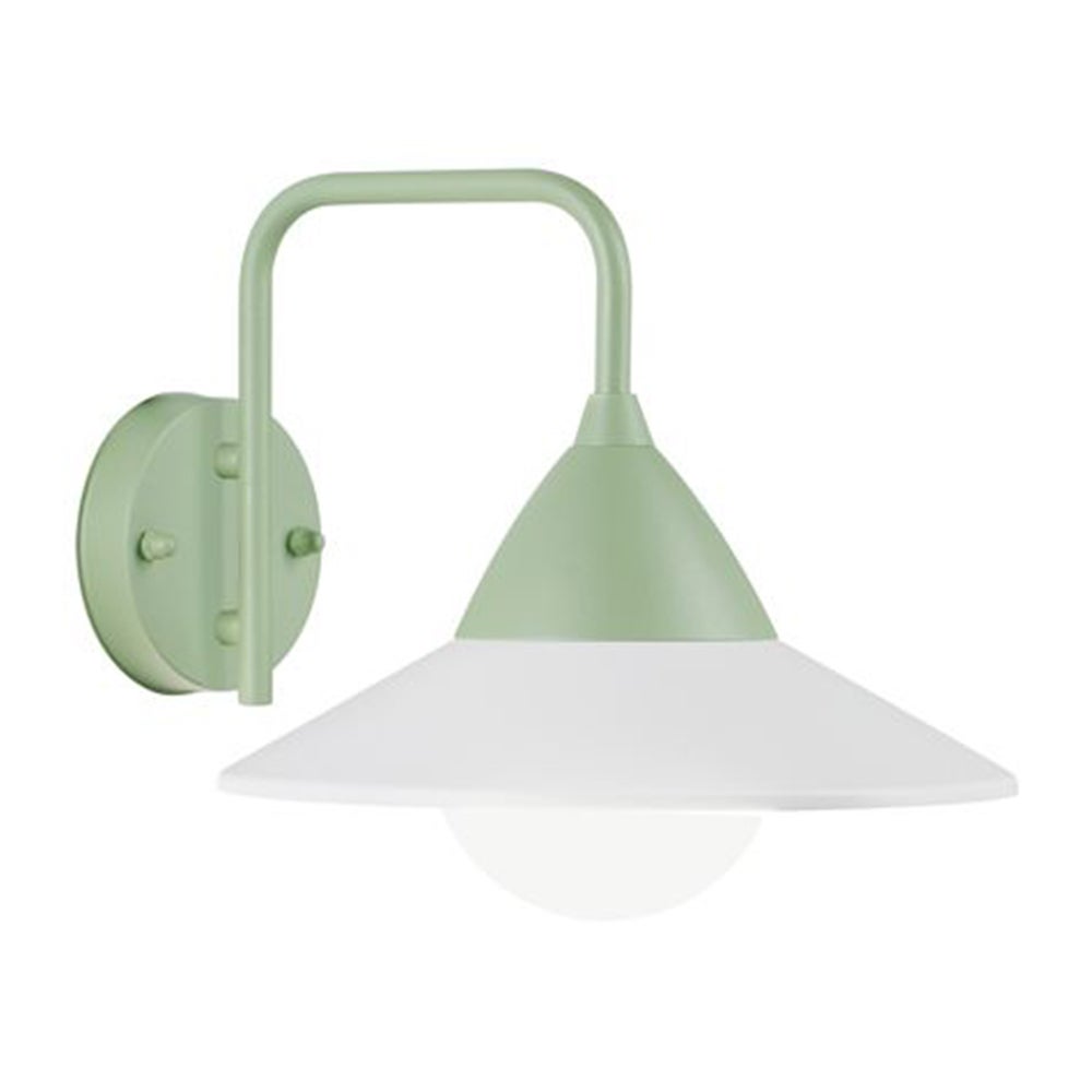 Applique Contemporanea Yukon Alluminio Metallo Nero E Arancio 20W Led ...