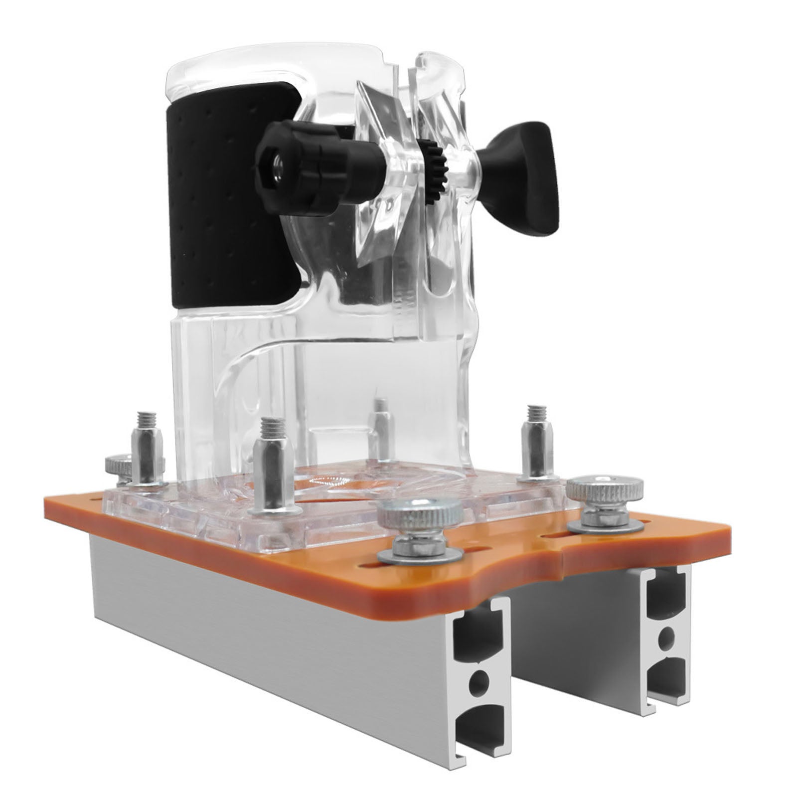 Bois Router Base 2 en 1 compact bois Palm Router Base Router rainurage ...