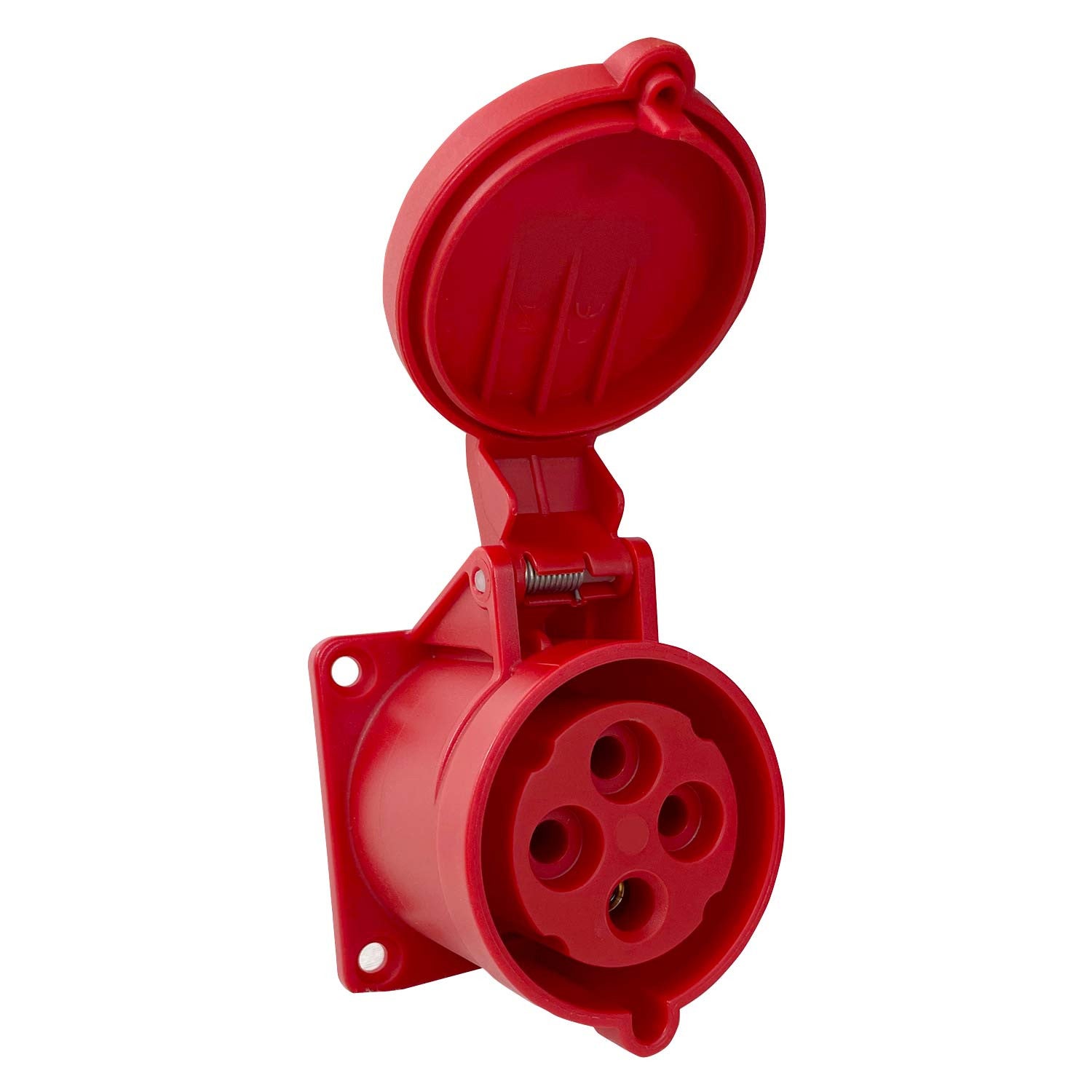 Prise Femelle Droite Triphasé 32a 3p+t 380v - 4 Broches - étanche Ip44 ...