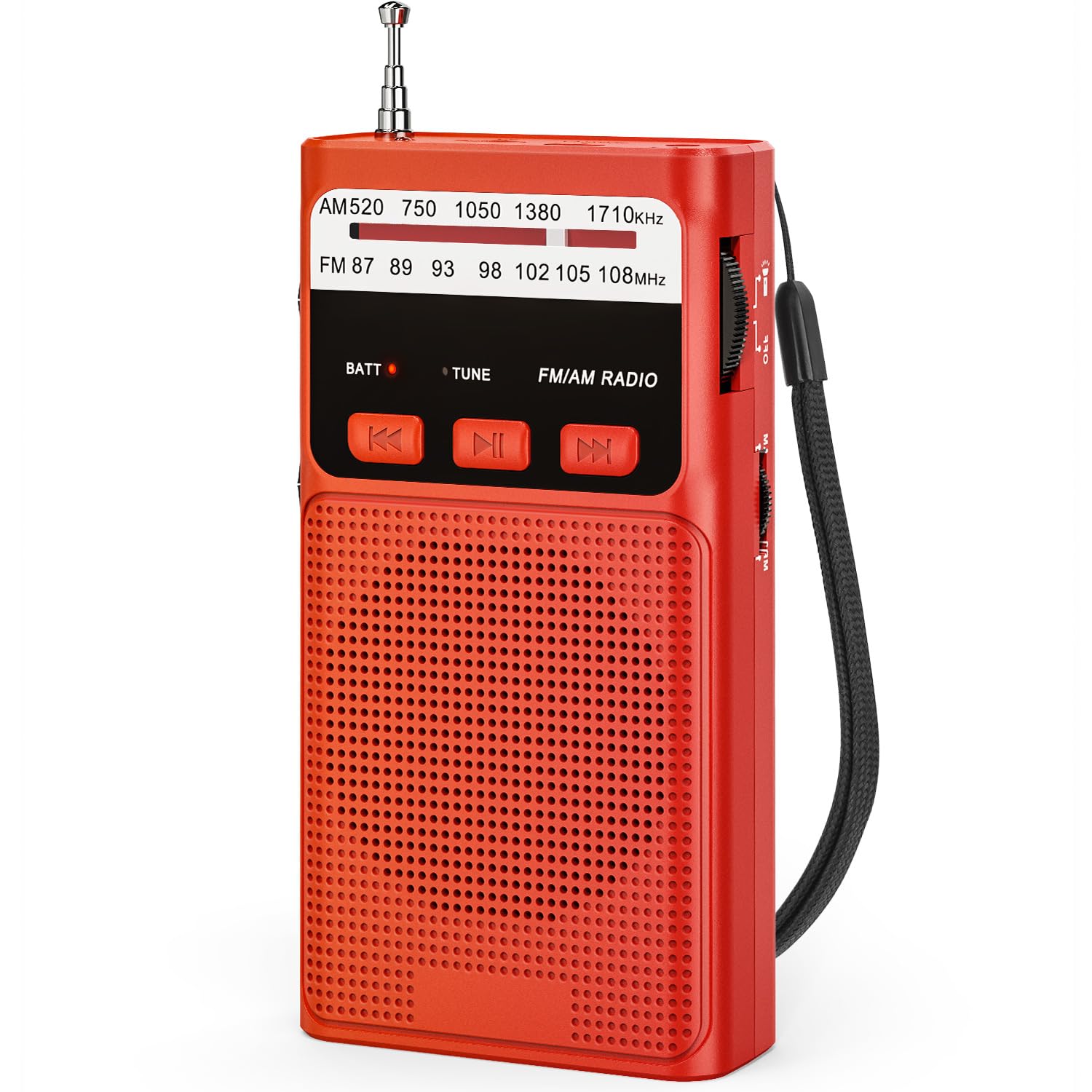 Petites Radios AM/FM, Radios de Poche avec Fonction MP3 et Prise pour ...