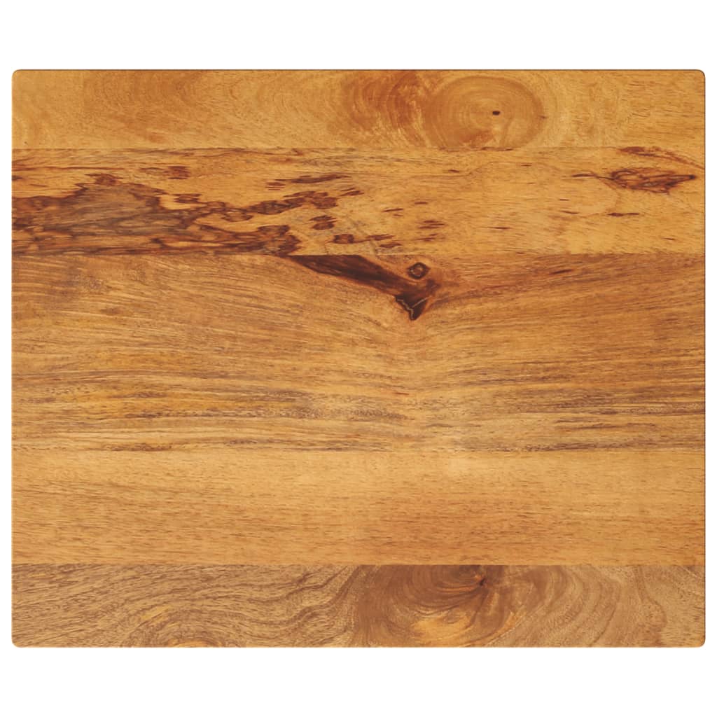 Dessus de table 60x50x2,5 cm rectangulaire bois massif manguier | Leroy ...