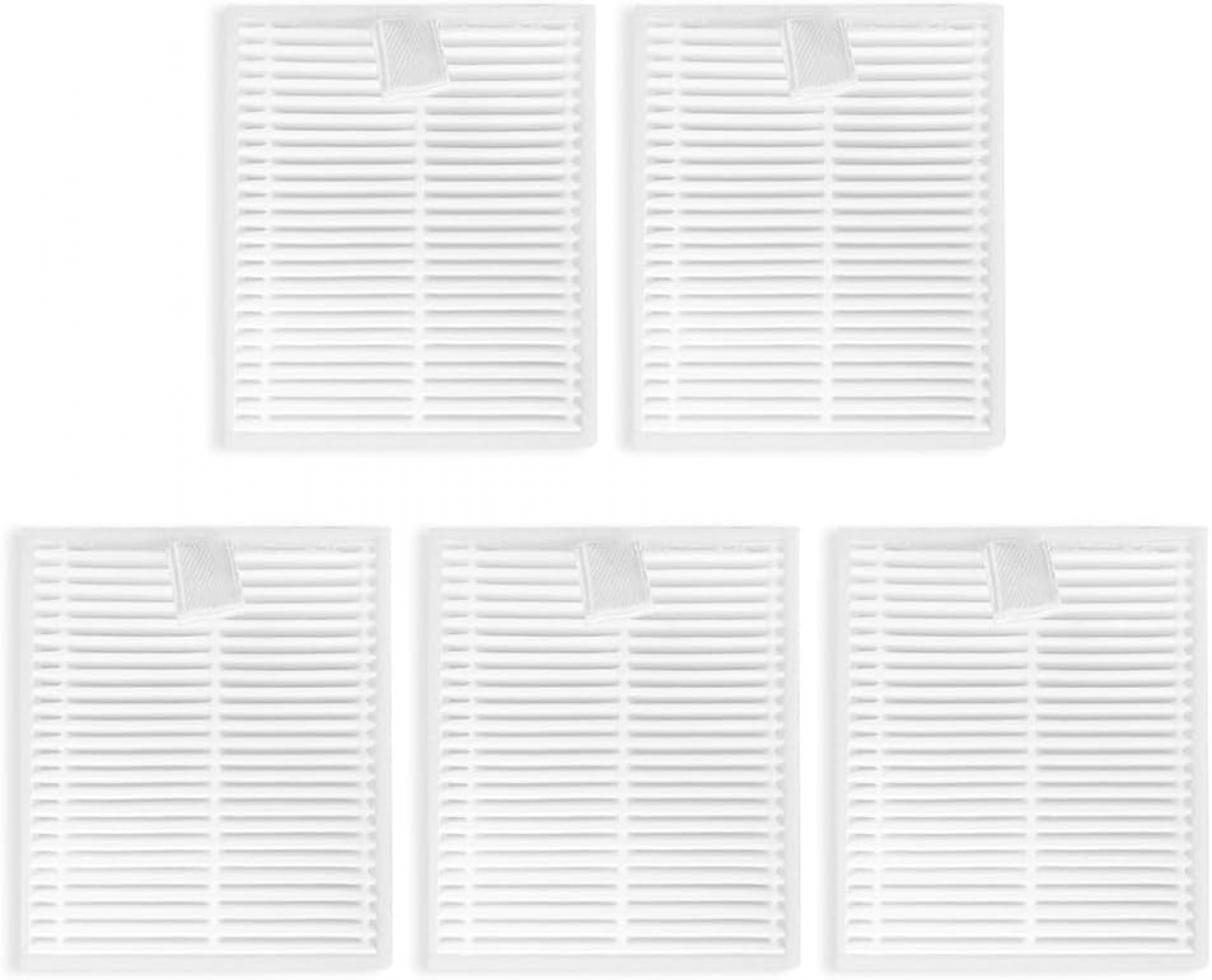 Juego de 5 filtros de repuesto reutilizables y lavables para robots ...