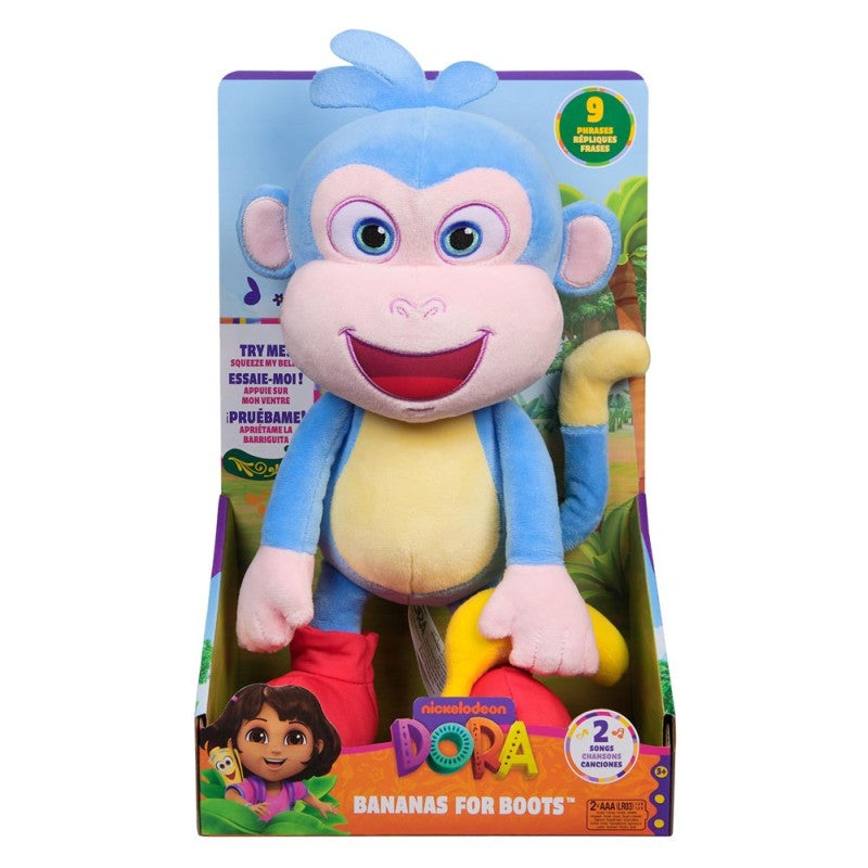 Peluche interactive Spin Master Babouche Dora 35 cm | Leroy Merlin