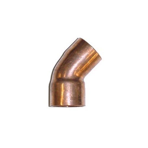 Coude 45° cuivre à souder MF - Diamètre : 42- réf : 26076 - Sanitaire ...