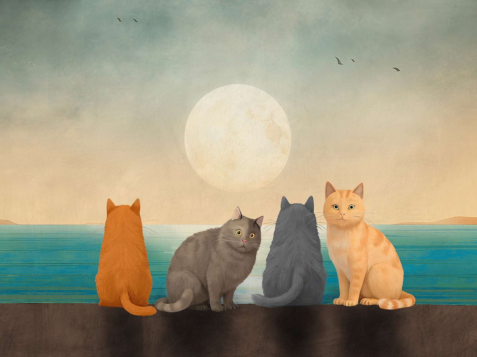 Póster de Stef Lamanche, Under the Moon (Impresión en papel, 80x60 cm ...