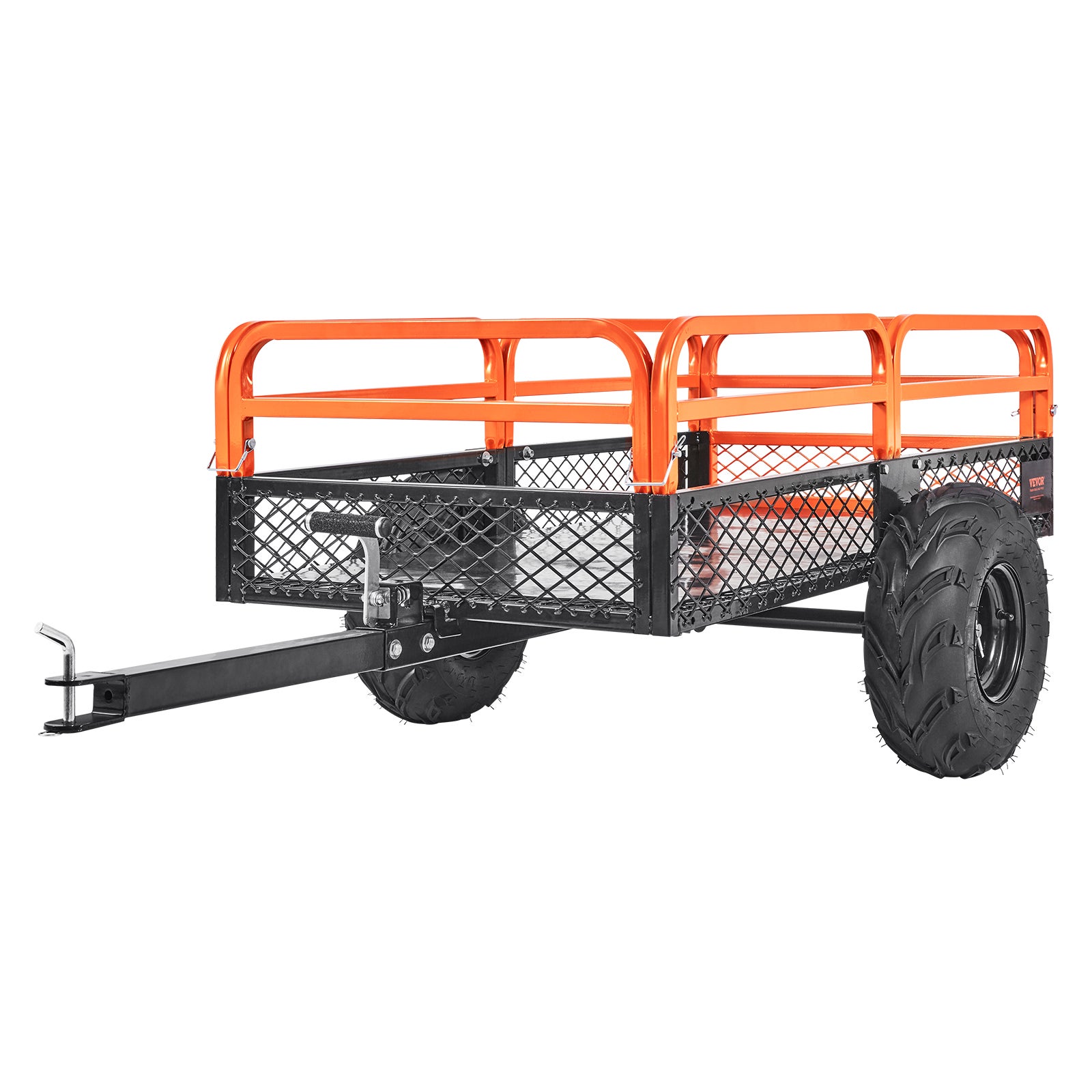 Remorque Basculante VEVOR 680 kg, Benne Utilitaire de Jardin 0,4 m³ ...