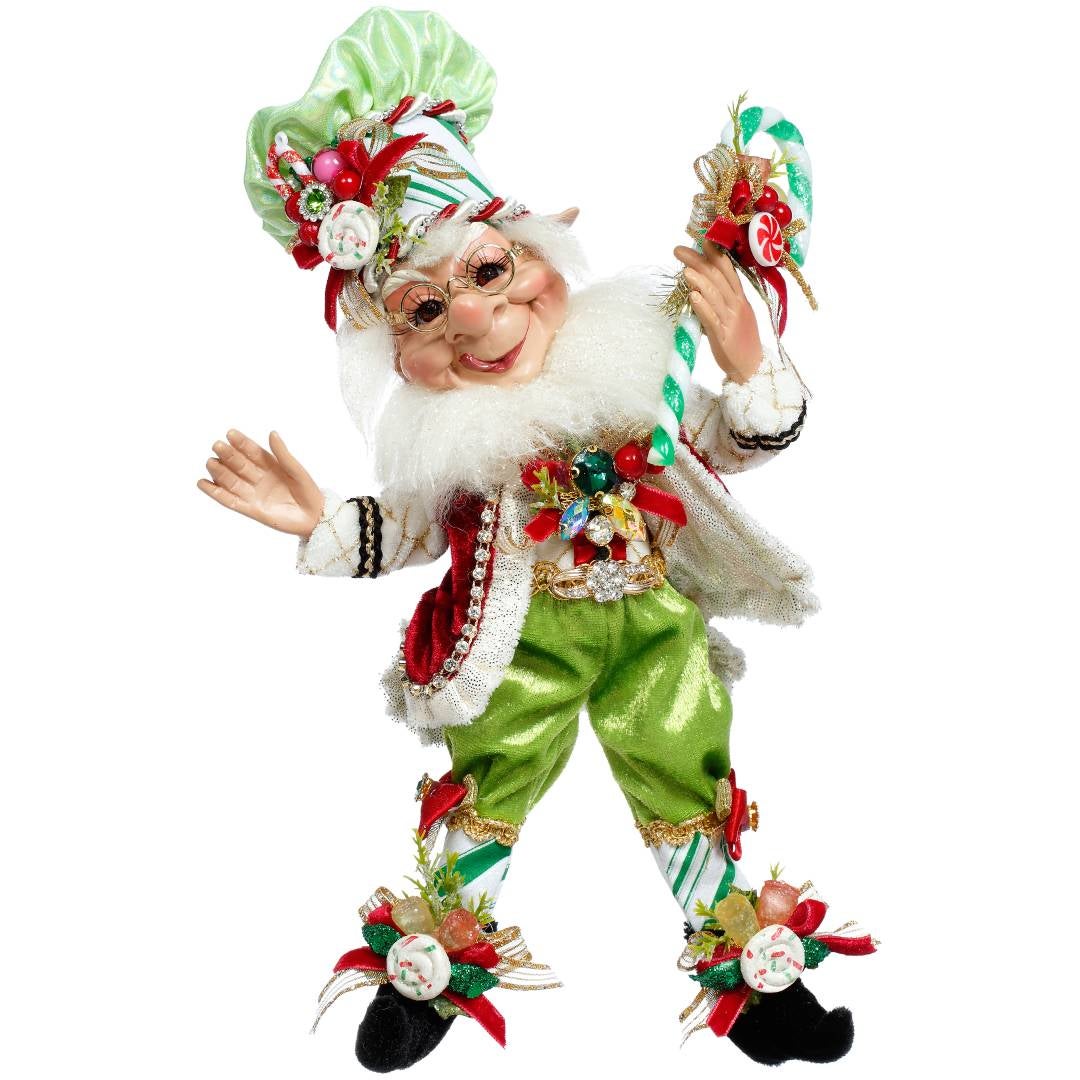 Elfo navideño con dulces, adorno navideño de 30 cm | Leroy Merlin
