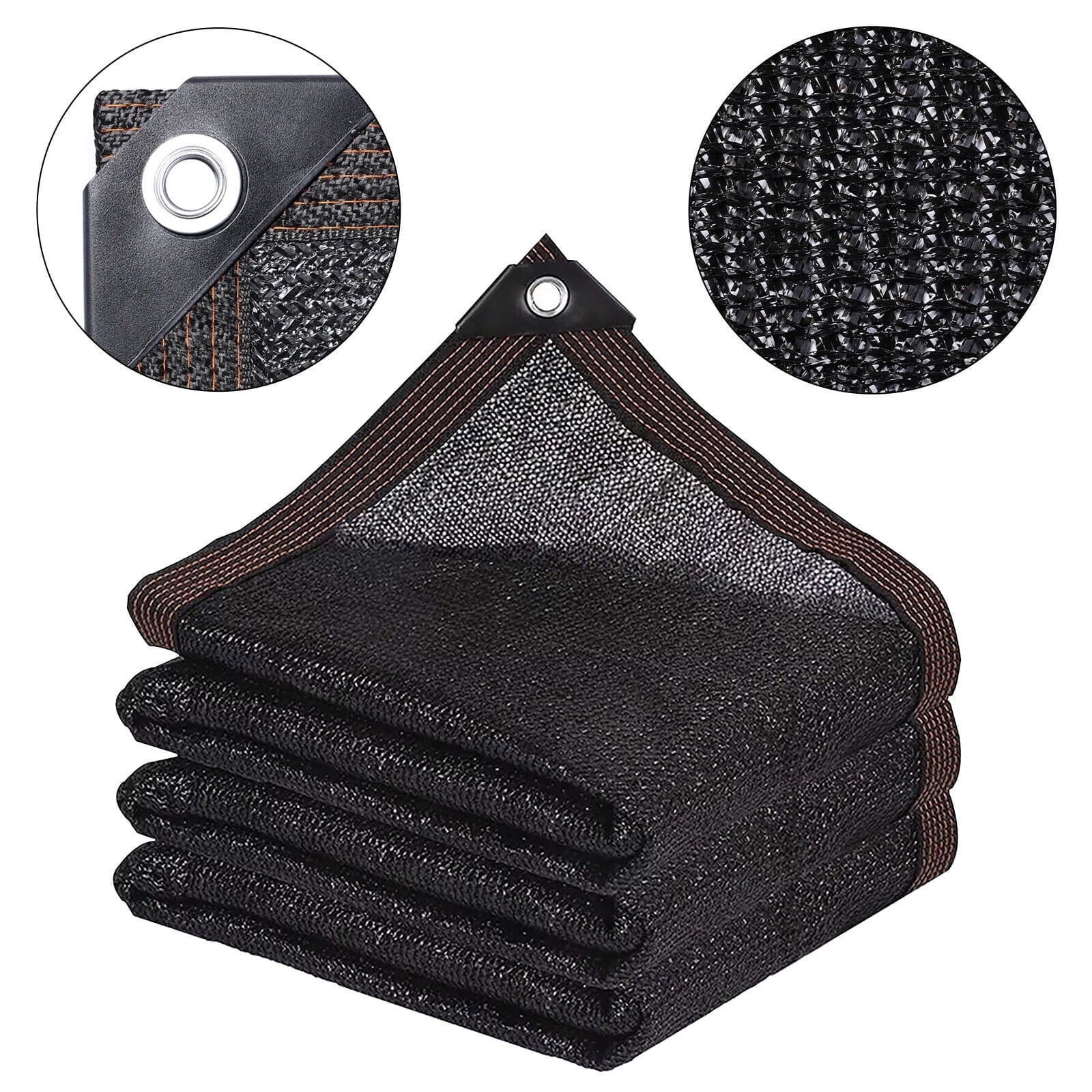 Filet d'ombrage noir maille occultante (90 protection solaire) pour ...