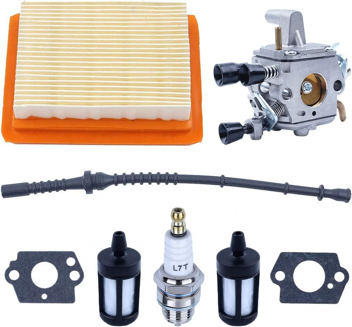 Adefol Kit carburatore per Stihl decespugliatore guarnizione filtro ...