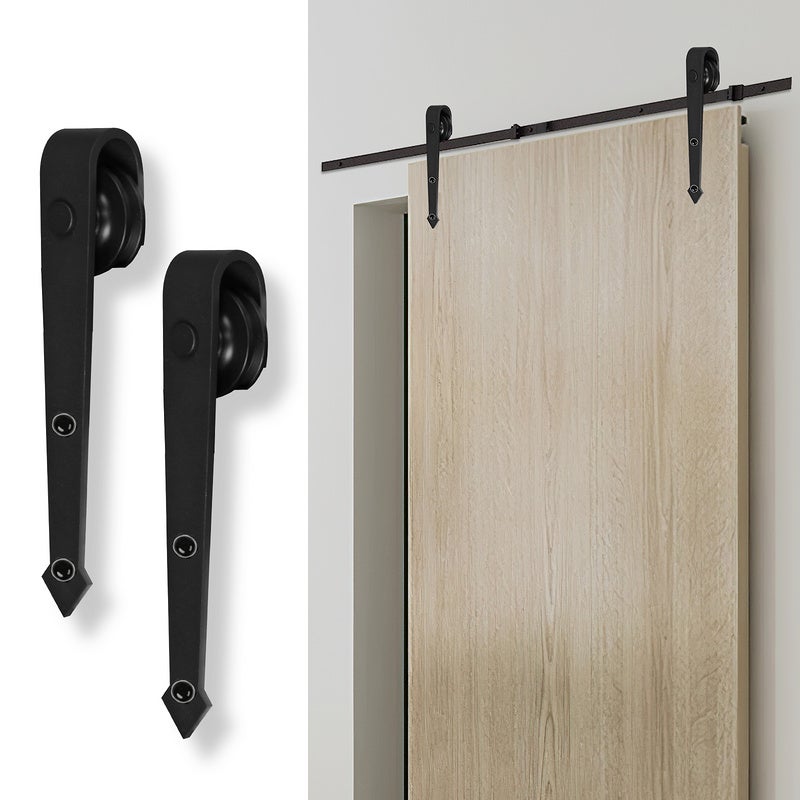 Système de porte coulissante Arrow 183cm Porte coulissante Rail de ...