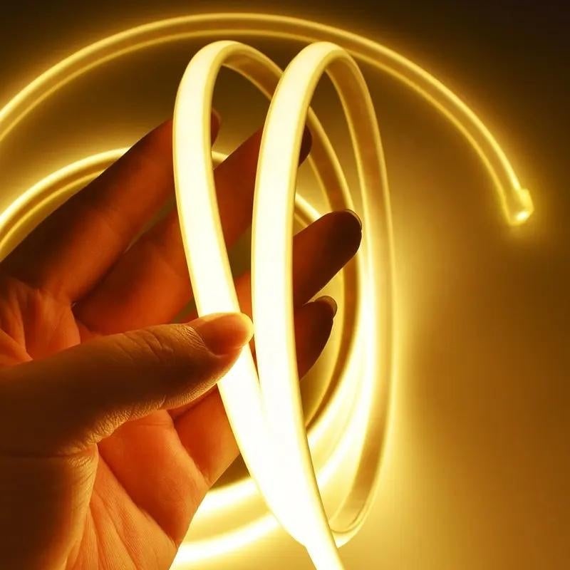 Ruban LED COB 288LED/m Milky 50M 220V - Blanc Chaud 2300K - 3500K ...