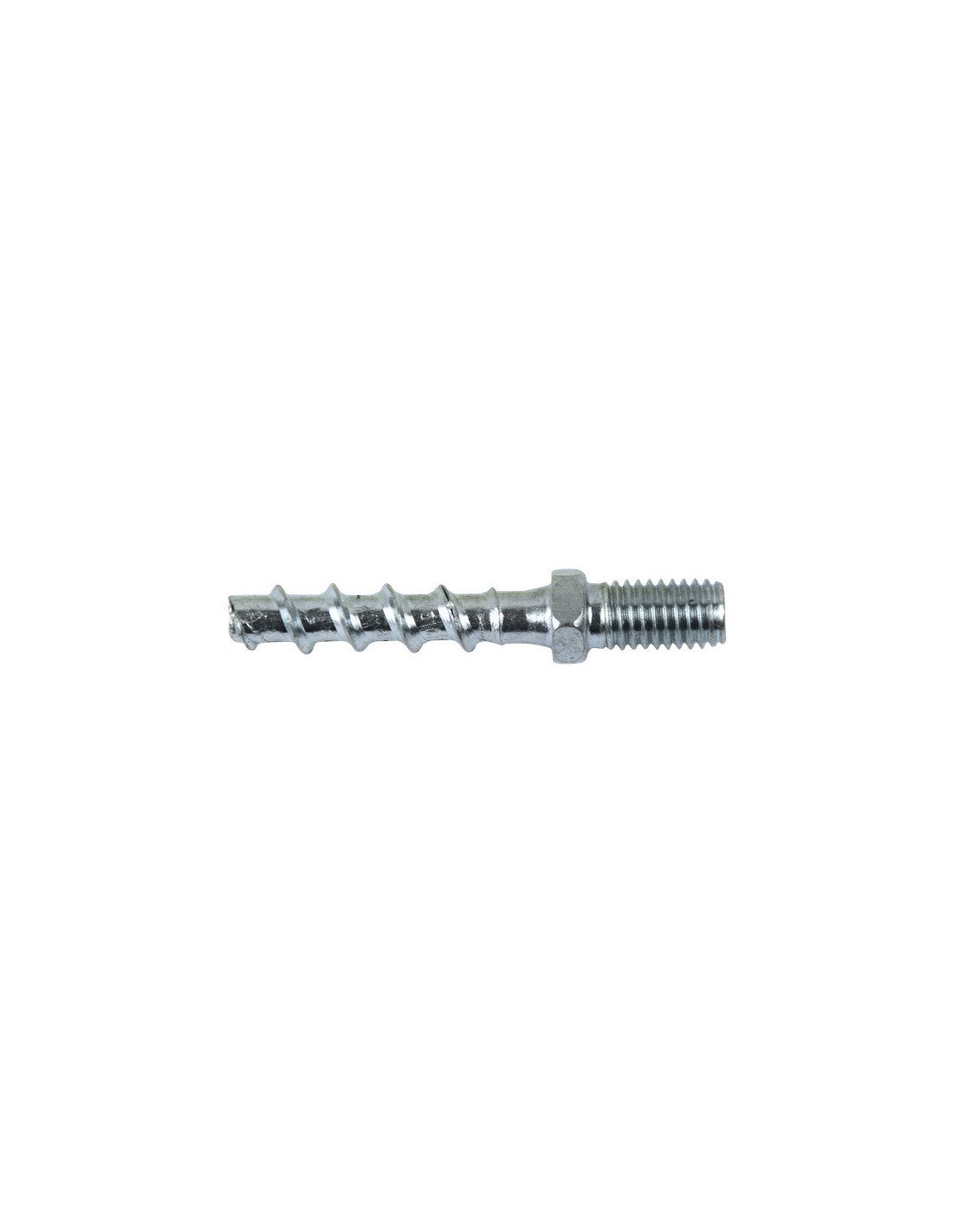 Tornillo hormigón cabeza ROSCADO MASCULINO 6X75 Acero cincado blanco ...