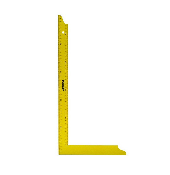 Equerre flexible de charpentier 1000 mm 29305 Metrica | Leroy Merlin