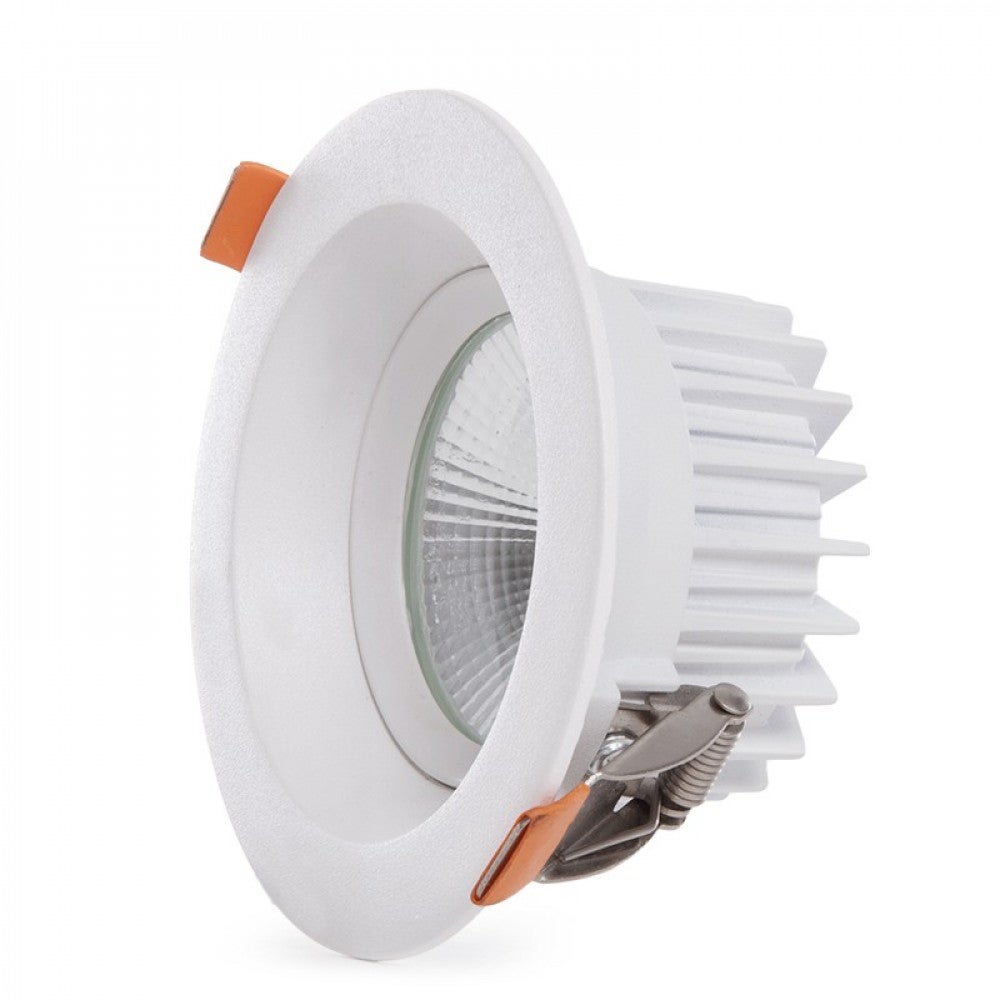Spot LED Circulaire Downlight 9W 1260Lm 2700ºK Anti-éblouissant UGR19 ...