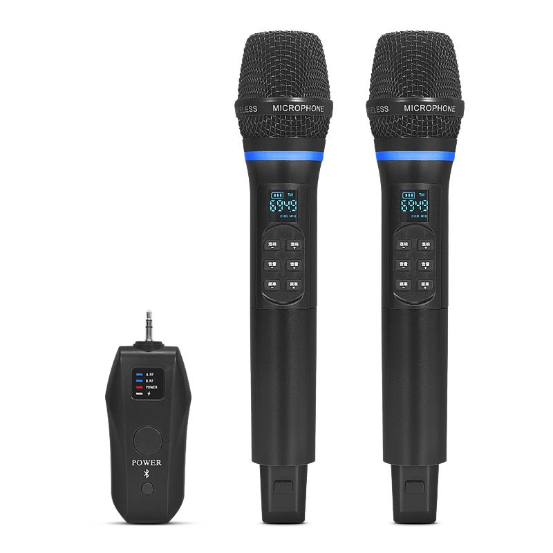 Microfono wireless con ricevitore: qualità audio premium, confezione da ...