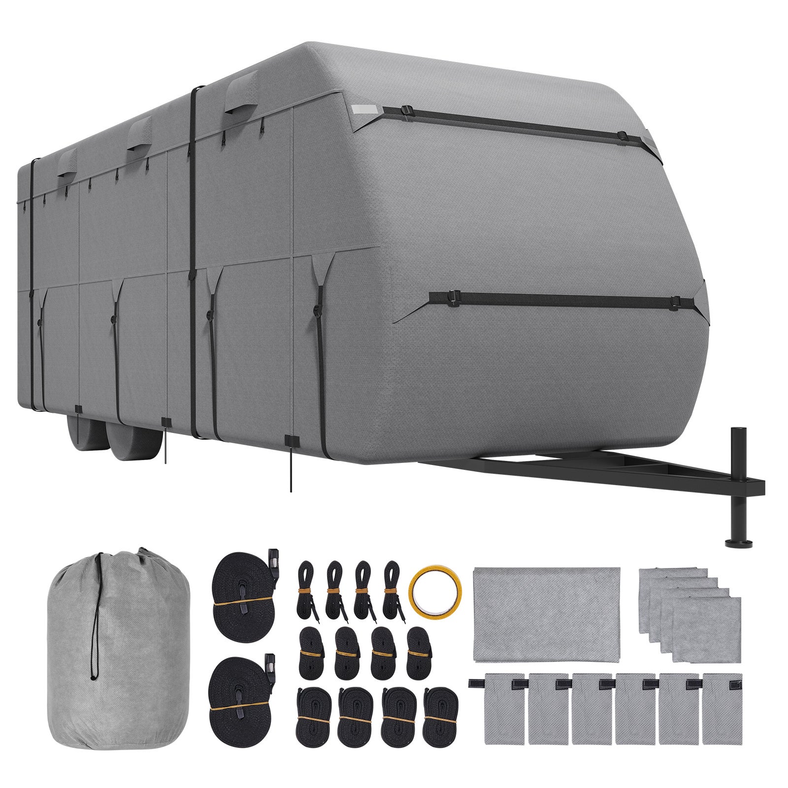 Housse de caravane de voyage,SucceBuy housse de camping-car de 20 à 22 ...