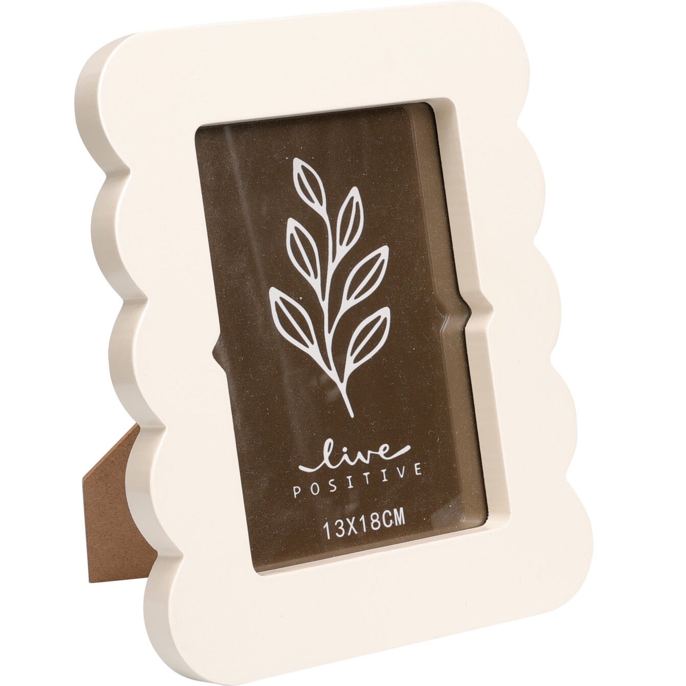 Cadre photo avec bord ondulé BASE, 18,5 x 2,2 x 23,3 cm, Home Styling ...