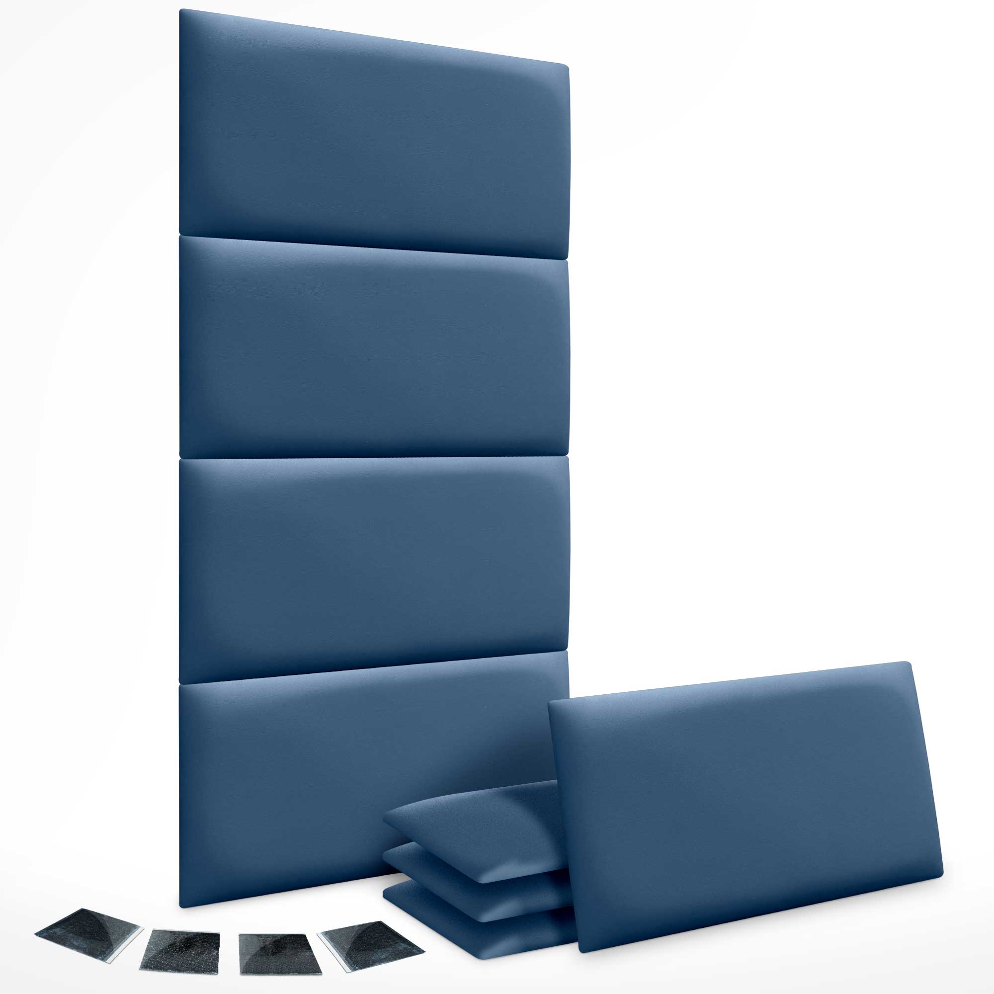 DHOME Juego de 8 Paneles Tapizados de Lino Pack Autoadhesivos para ...